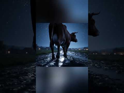 "وفادار گائےاور کسان | Story of a Loyal Cow & Farmer |Emotional Urdu Animated Short"s