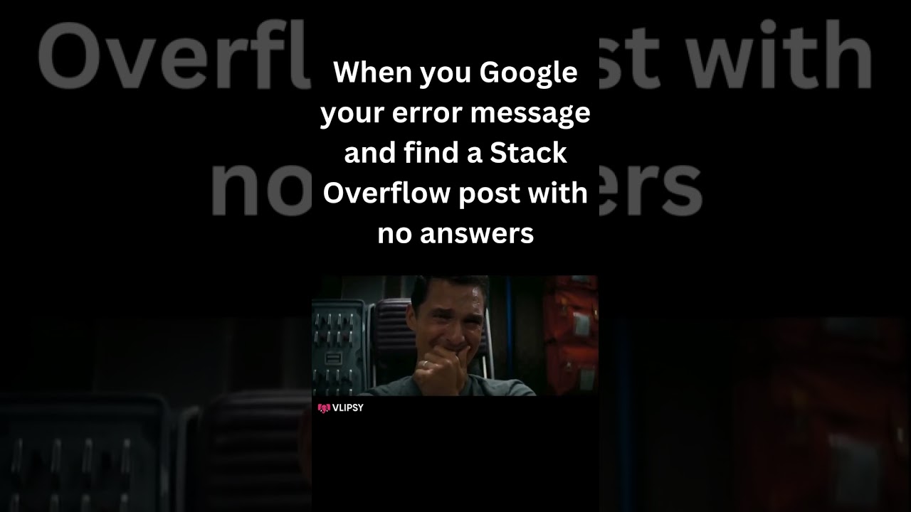 Why Stack Overflow FAILS Developers (This Coding Problem Has NO Solution!)