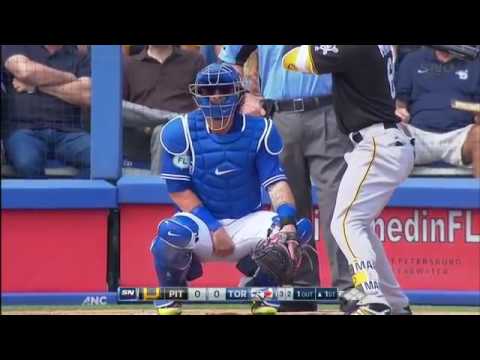 Pittsburgh Pirates vs Toronto Blue Jays Feb 27, 2017 MLB Spring Training