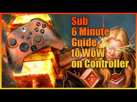 Master Controller Gameplay with Top WoW Addons: Console Port, DynamicCam, and Immersion
