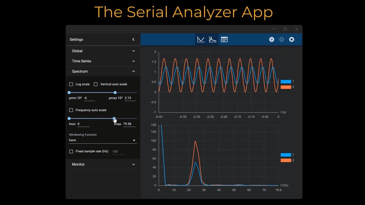 The Serial Analyzer App