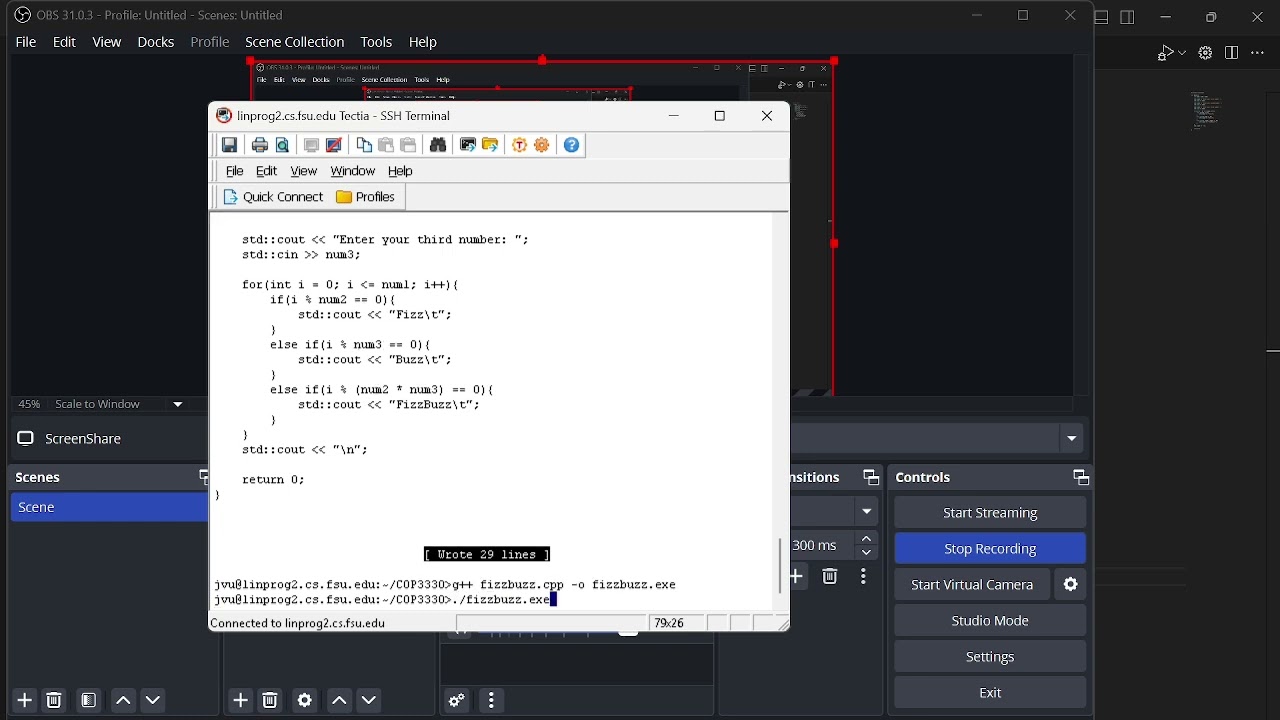 COP3330 - Assignment 0