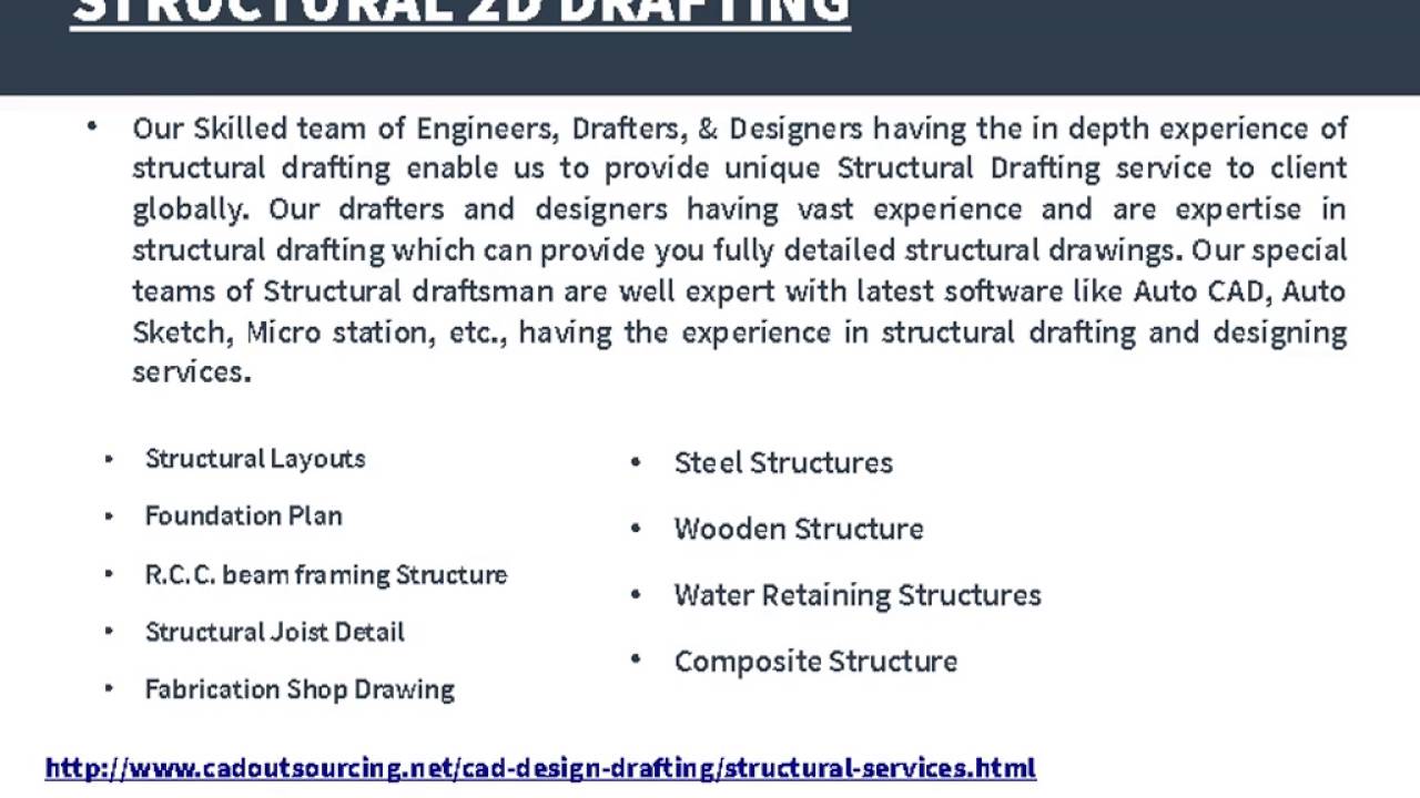 Structural Services – CAD Outsourcing