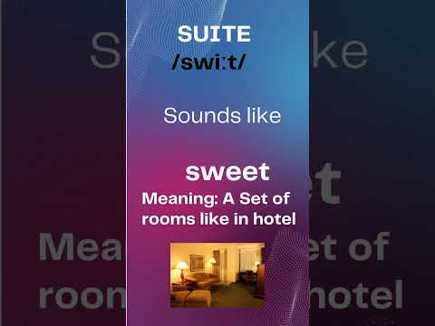 #how to pronounce SUITE#shorts #pronunciation
