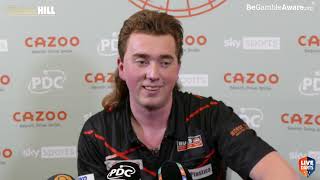 Lewy Williams on AGONISING missed nine-darter + MVG clash: "I don't ...