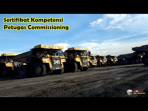 Sertifikat Kompetensi Petugas Commissioning Alat Berat