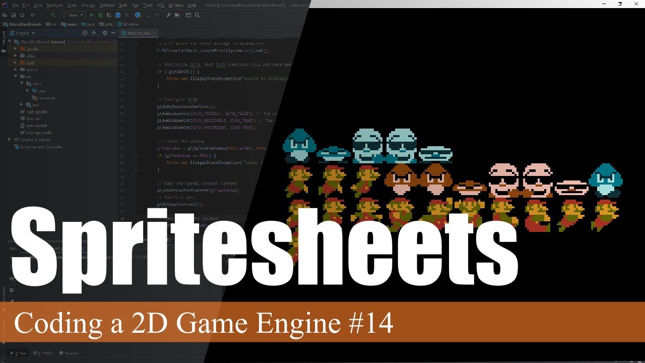 Spritesheets | Coding a 2D Game Engine in Java #14