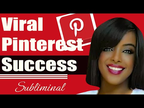 Viral Pinterest Success Subliminal Affirmations - (Relaxing Piano Music)