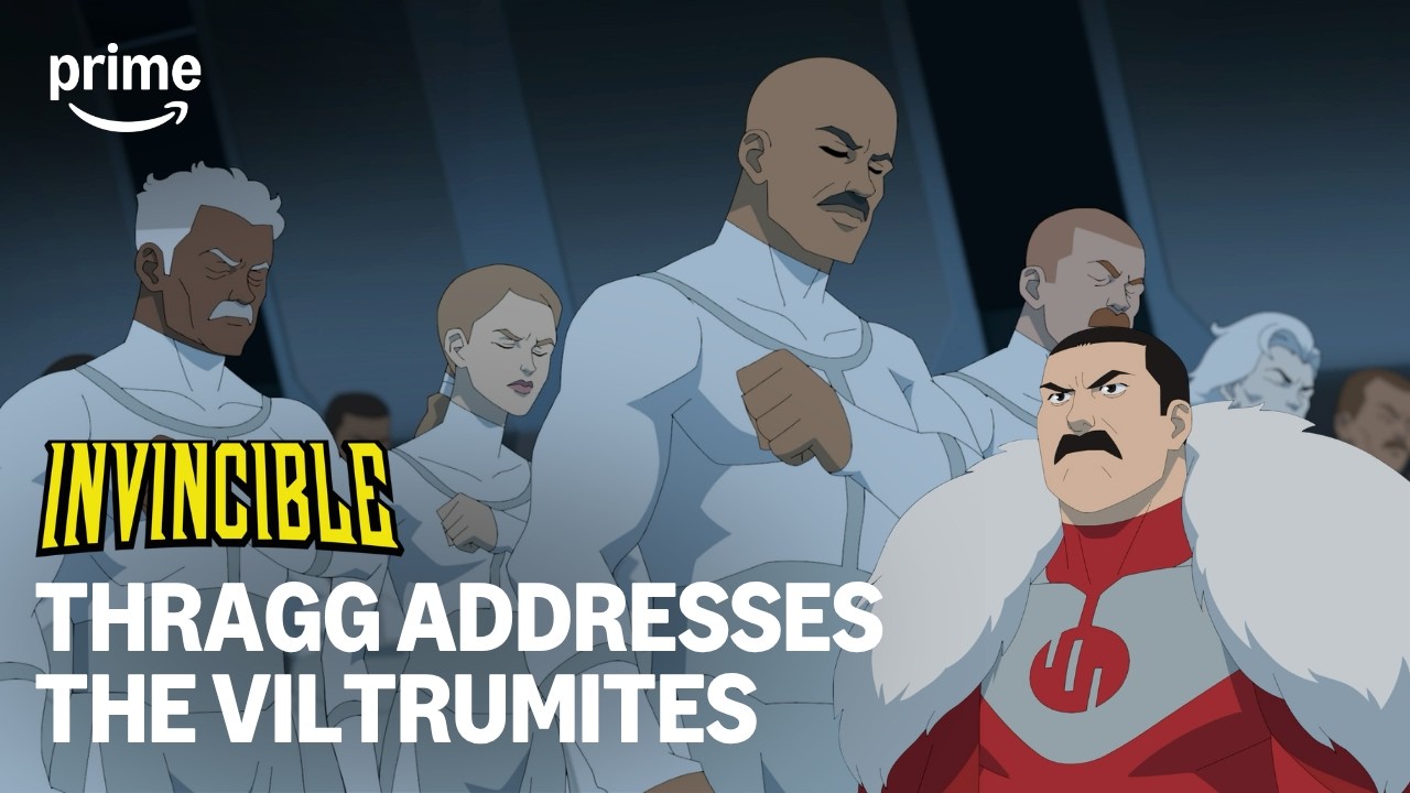 Thragg Addresses the Viltrumites | Invincible | Prime Video