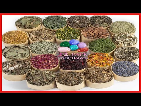Dried Herbs for Witchcraft Supplies - 22 Witch Herbs Kit for Wicca, Pagan and Magic Spells