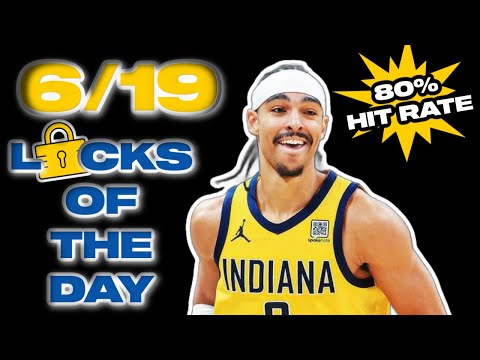 6/19 BEST MLB & NBA PRIZEPICKS TODAY / HUGE WINS CONTINUE!
