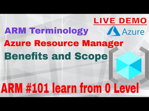 Azure Resource Manager Terminology benefits and scope Explained with DEMO