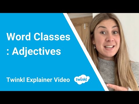 Word Classes : Adjectives #Shorts