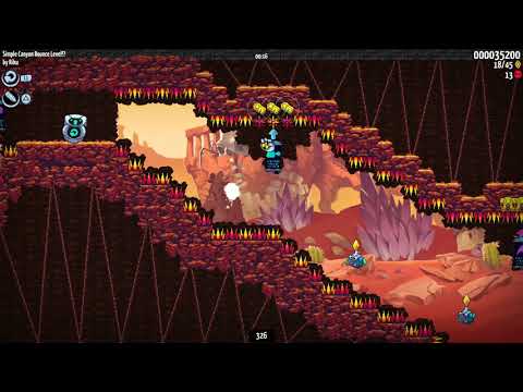 Steam Community :: Video :: Levelhead: Simple Canyon Bounce Level!?