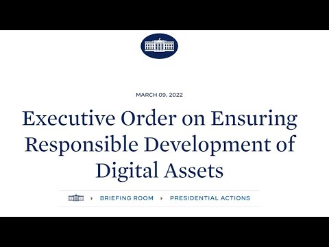Executive Order 14067 On Ensuring Responsible Development of Digital Assets CBDC Digital Currency