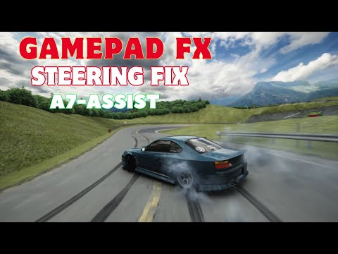 Gamepad FX A7-Assist Fix Steering Drift and Grip | Assetto Corsa