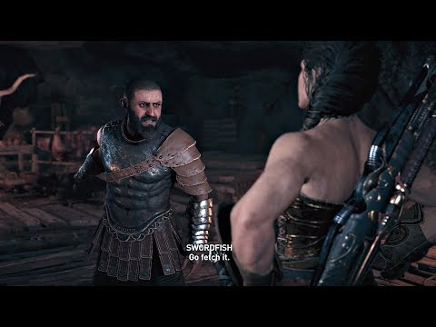 Assassin's Creed Odyssey - Swordfish Boss & Legendary Wonder Woman Amazon Bracers Reward