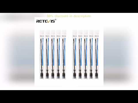 #10pcs Wholesale Retevis RHD-771 Antenna SMA-M VHF UHF Walkie Talkie Antenna For Yaesu Retevis RT3S