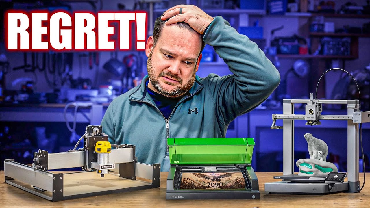 Laser, CNC, or 3D Printer Which One Is RIGHT For You?