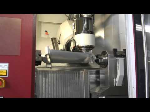5 axis machining of OGV GEnx 1B