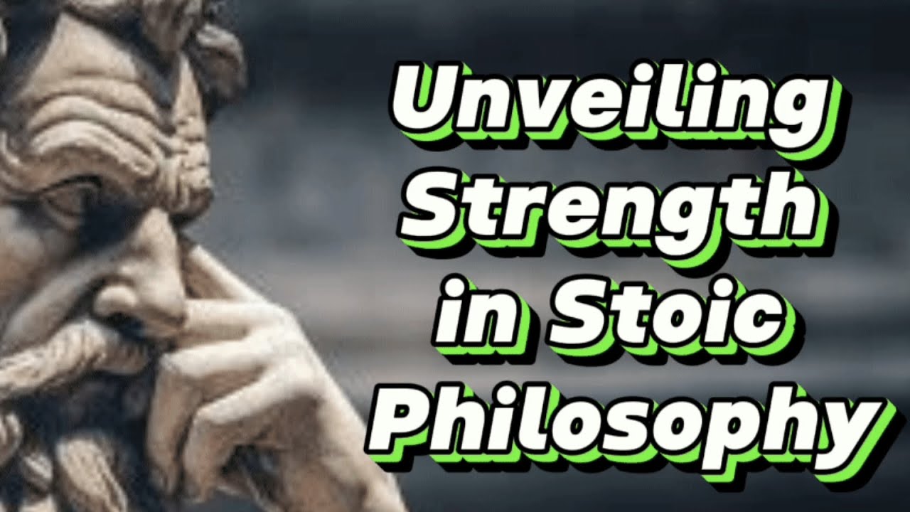 Beyond Shadows: Unveiling Strength in Stoic Philosophy