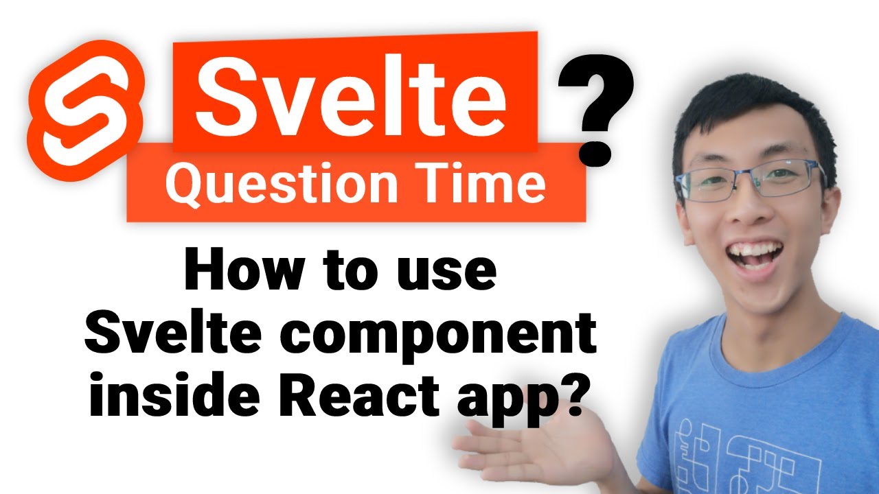 How to use Svelte component inside a React app?