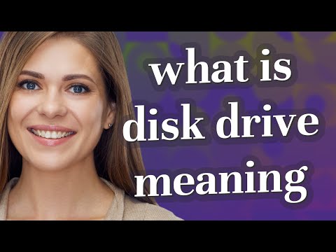 Disk drive | meaning of Disk drive