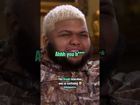 This Druski Interview Was So Confusing 😂