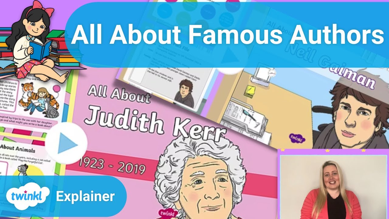 Twinkl KS1 | Most of Famous Author PowerPoint