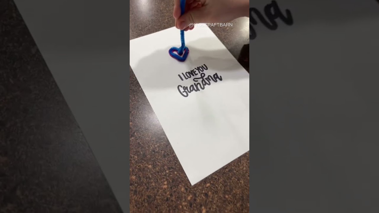 Mother’s Day card for Grandma! #shorts