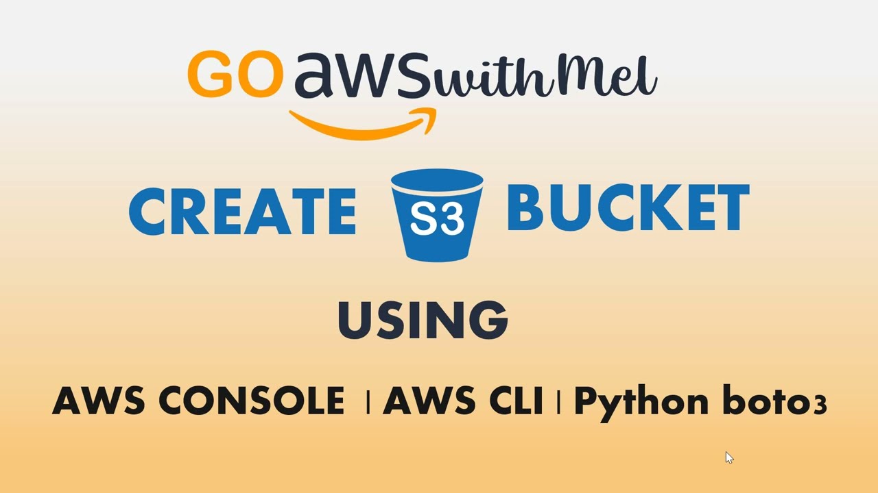 [AWS] How to Create S3 Bucket using AWS CLI and Python  Boto3