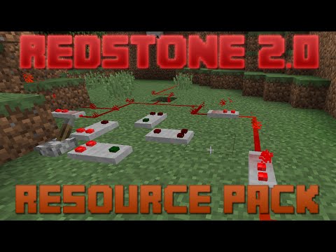 Redstone 2.0 [Custom Models] Minecraft Texture Pack