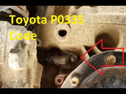 Causes and Fixes Toyota P0335 Code: "Crankshaft Position Sensor "A" Circuit Malfunction"