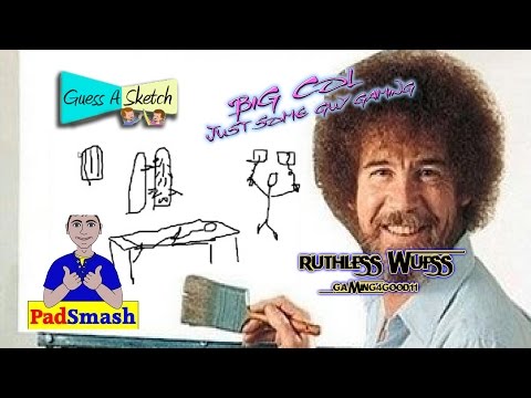 guess a sketch (online drawing game) with padsmash and big col