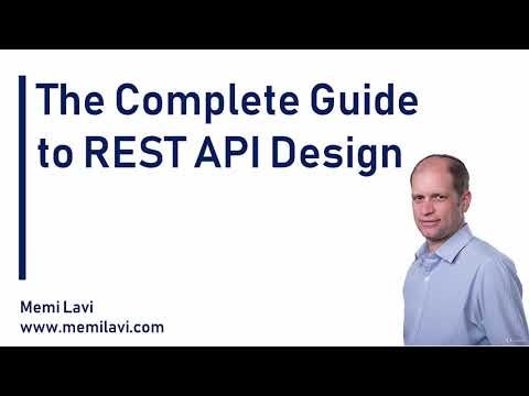 Software Architecture: REST API Design - The Complete Guide - learn REST API
