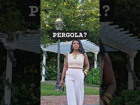 NAMES FOR OUTDOOR STRUCTURES.- Pergola #correctenglish #speak better #wordnerd #literacyteacher