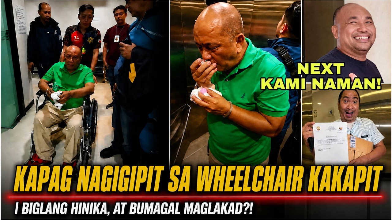 DDS JAY SONZA NAKAWHEEL CHAIR BIGLANG HINIKA TATAK KRIMI-NAL?