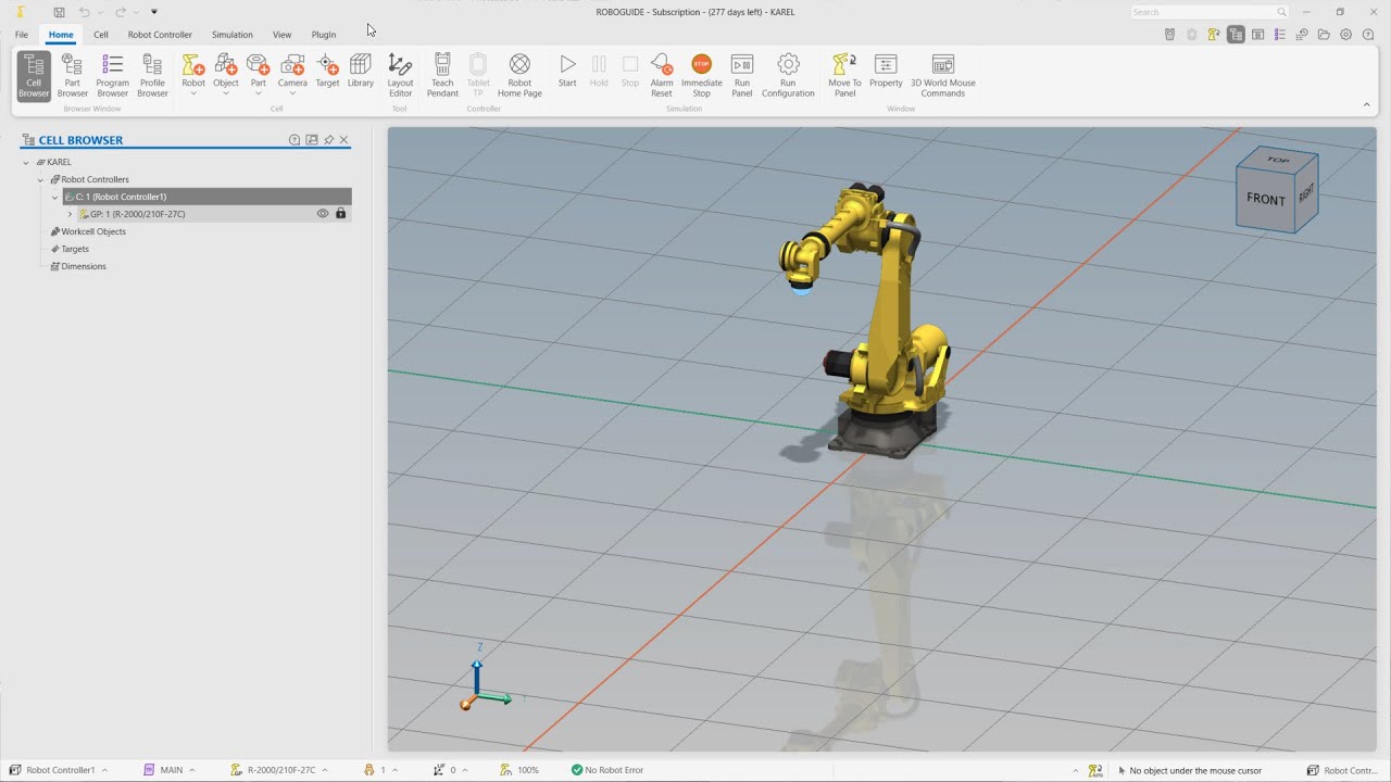 Python Programming for RoboGuide V10 - Passing Python Arguments