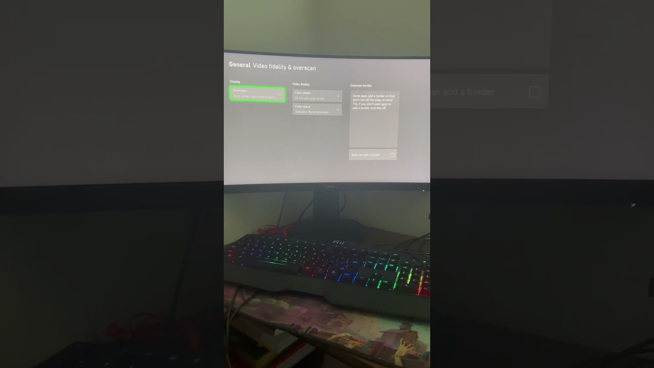 How to get stretched resolution on Xbox