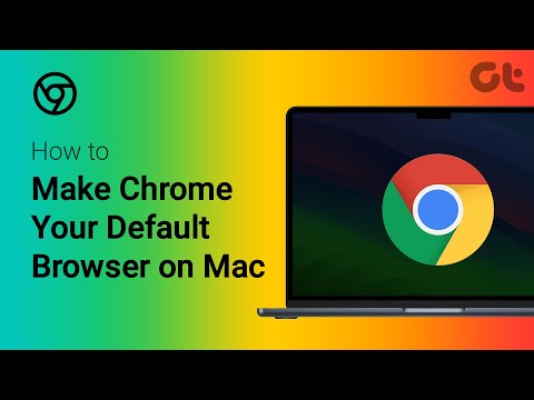 How to Make Chrome Your Default Browser on Mac | Set Chrome as the Default Browser | 2024 Tutorial