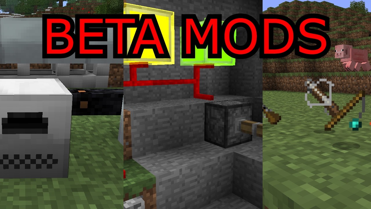 My FAVORITE Minecraft Beta Mods...