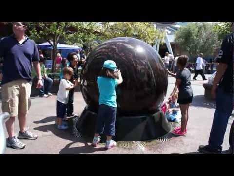 Kugel Ball Sculpture at Disnyland (Granite Ball)
