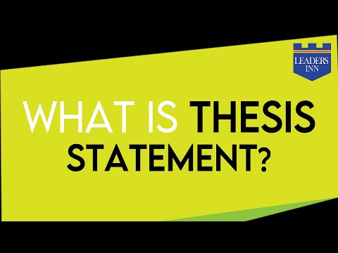 CSS Essay Tips| What is Thesis Statement?| Thesis Statement| Fatima Batool