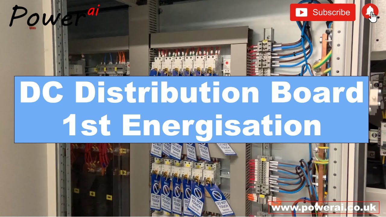 Commissioning of a DC Distribution Board, with a Capacity of 630 amps, for the 1st Time