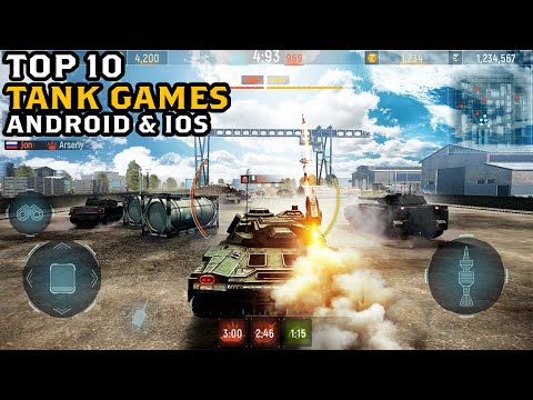 TOP 10 Tank Games for Andoid iOS Mobile 2023
