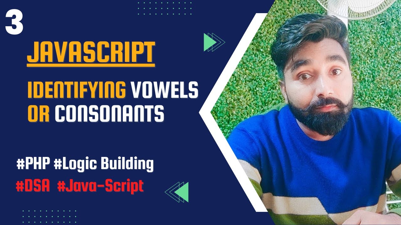 How to Identify Vowels and Consonants: A Step-by-Step JavaScript Tutorial
