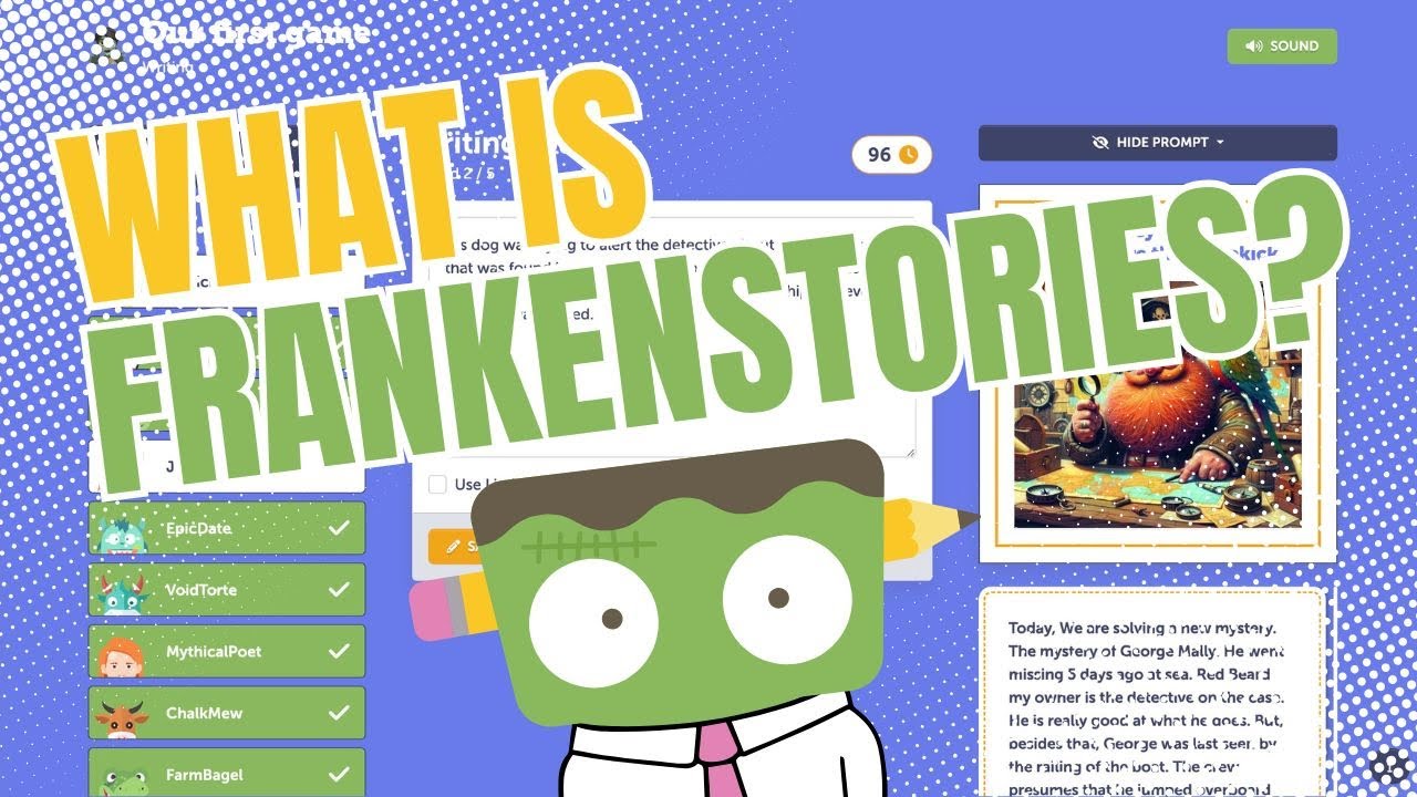 Write together with Frankenstories—the competitive & collaborative writing game