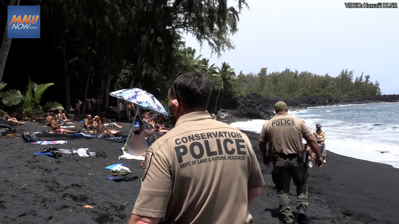 100+ Citations Issued at Kehena Beach in Month-Long Enforcement