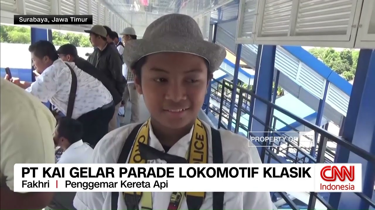 PT KAI Gelar Parade Lokomotif