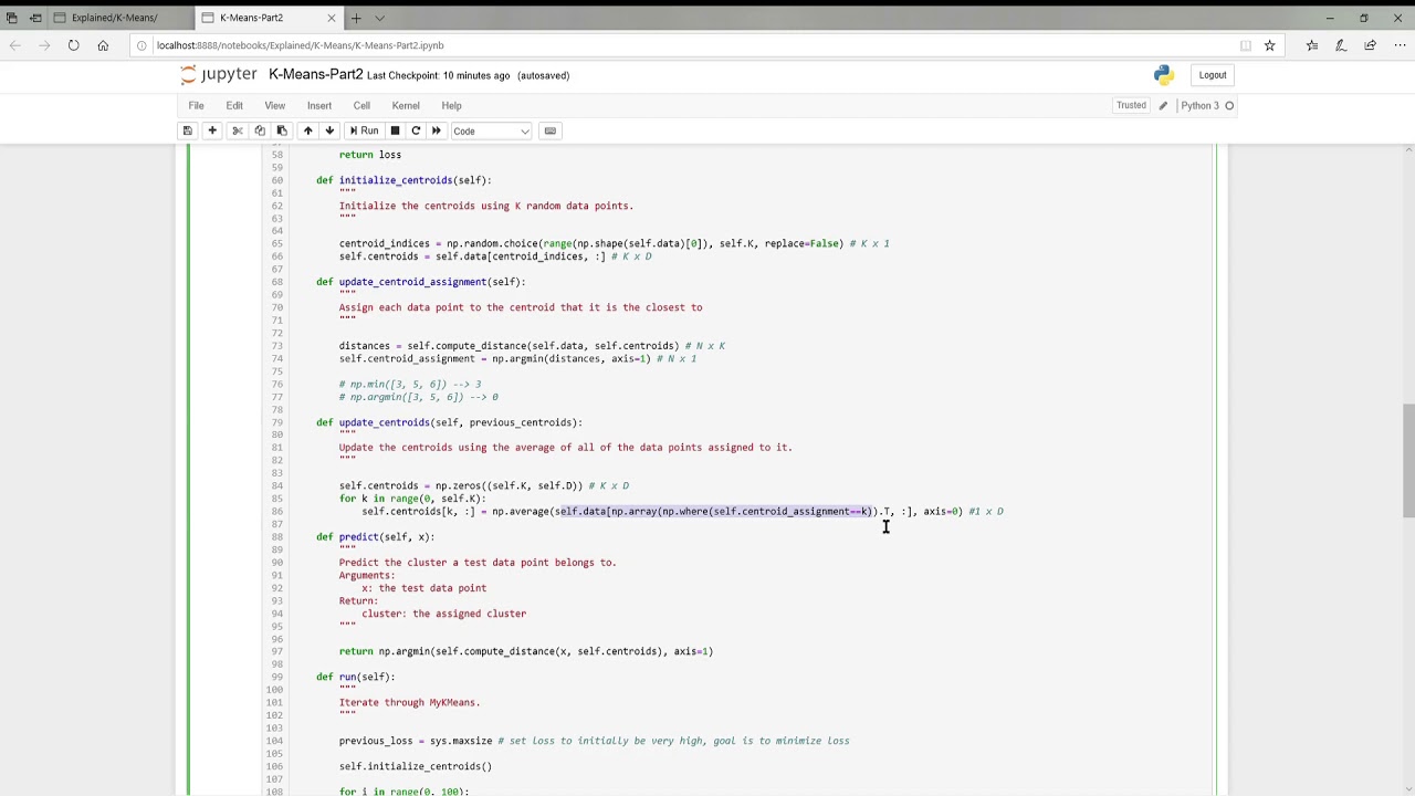 K-Means Clustering Algorithm Scikit-Learn Python Tutorial and Implementation | Explained | Part 2
